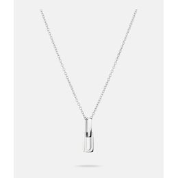 Damen Kette mit Anhänger "Schmuck Geschenk Edelstahl Halskette Festive Mini Link", Edelstahl, L: 45 B: 2mm, silber, Liebeskind Berlin, Edelstahl,