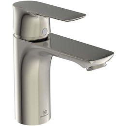 Ideal Standard Connect Air Waschtischarmatur A7024GN 5 l/min, Ausladung 112mm, ohne Ablaufgarnitur, silver storm
