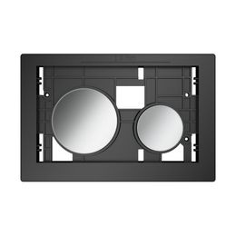 TECEloop Bet&auml;tigungseinheit 9240666 f&uuml;r WC-Bet&auml;tigungsplatte, Tasten chrom gl&auml;nzend