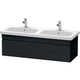 Duravit DuraStyle Waschtisch-Unterschrank DS639801616 123x44,8x39,8cm, 1 Auszug, Becken links/rechts, Eiche schwarz
