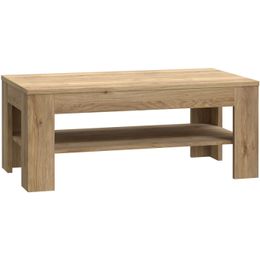 Couchtisch FORTE, B:110cm H:45,5cm T:60cmmavuella eiche, mavuella eiche, mavuella eiche, Wohnzimmer, Tische, "Killarney", Breite 110 cm, Ablage,