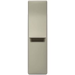 Ideal Standard Conca Waschtischarmatur BC754GN ohne Ablaufgarnitur, Ausladung 132mm, Silver Storm