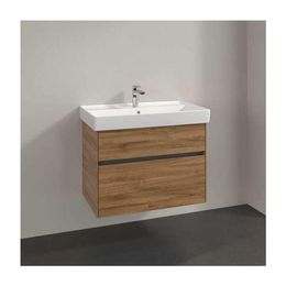 Villeroy & Boch Villeroy und Boch Collaro Waschtischunterschrank C01000RH 2 Ausz&uuml;ge, 754 x 546 x 444 mm, Kansas Oak