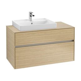 Villeroy & Boch Villeroy & Boch Collaro Waschtischunterschrank C01700VJ 100x54,8x50cm, Waschtisch links, Nordic Oak