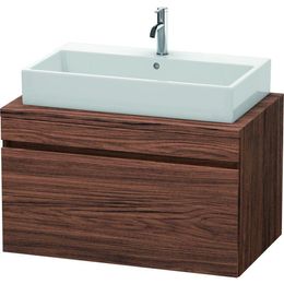 Duravit DuraStyle Waschtisch-Unterschrank DS531302121 90 x 54,8 cm, nussbaum dunkel, f&uuml;r Konsole, 1 Auszug