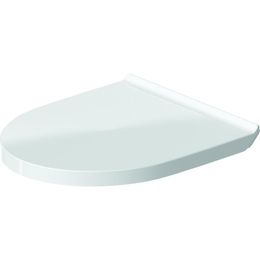 Duravit No. 1 WC-Sitz 0020710000 ohne Absenkautomatik, Scharniere Edelstahl, wei&szlig;