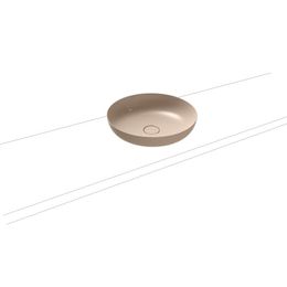 Kaldewei Miena Waschtisch-Schale 909306003030 ohne &Uuml;berlauf, 45 cm, bahamabeige Perl-Effekt