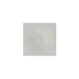 Bette BetteAir Duschfliese 7352-410AE,T2 1000 x 1000 mm, silver, Rechteck, glasierter Titan-Stahl, mit Minimum-T&auml;ger