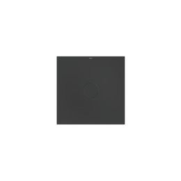 Bette BetteAir Duschfliese 7350-402PLUS,T2 900 x 900 mm, slate, Rechteck, glasierter Titan-Stahl, mit Minimum-T&auml;ger