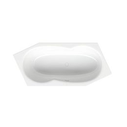 BetteMetric Badewanne 6840000P weiss GlasurPlus206 x 90 cm, Fussende rechts