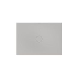 Bette BetteAir Duschfliese 7357-413AE,T2 1400 x 1000 mm, dust, Rechteck, glasierter Titan-Stahl, mit Minimum-T&auml;ger