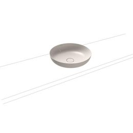 Kaldewei Miena Waschtisch-Schale 909306003231 ohne &Uuml;berlauf, 45 cm, pergamon Perl-Effekt