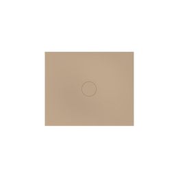Bette BetteAir Duschfliese 7355-425AE,T2 1200 x 1000 mm, greige, Rechteck, glasierter Titan-Stahl, mit Minimum-T&auml;ger