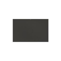 Bette BetteAir Duschfliese 7356-401PLUS,T2 1400 x 900 mm, anthracite, Rechteck, glasierter Titan-Stahl, mit Minimum-T&auml;ger