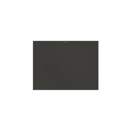 Bette BetteAir Duschfliese 7354-401PLUS,T2 1200 x 900 mm, anthracite, Rechteck, glasierter Titan-Stahl, mit Minimum-T&auml;ger