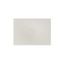 Bette BetteAir Duschfliese 7357-423AE,T2 1400 x 1000 mm, flax, Rechteck, glasierter Titan-Stahl, mit Minimum-T&auml;ger