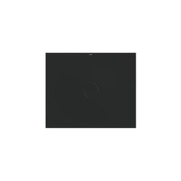 Bette BetteAir Duschfliese 7355-035PLUS,T2 1200 x 1000 mm, ebony, Rechteck, glasierter Titan-Stahl, mit Minimum-T&auml;ger
