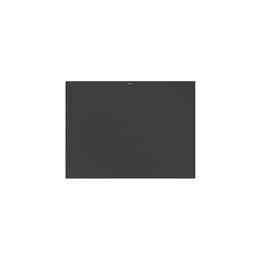 Bette BetteAir Duschfliese 7354-402PLUS,T2 1200 x 900 mm, slate, Rechteck, glasierter Titan-Stahl, mit Minimum-T&auml;ger