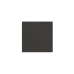 Bette BetteAir Duschfliese 7352-401PLUS,T2 1000 x 1000 mm, anthracite, Rechteck, glasierter Titan-Stahl, mit Minimum-T&auml;ger