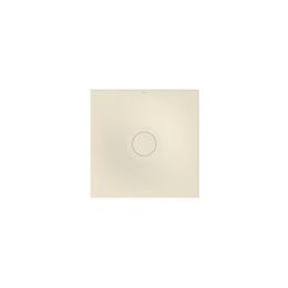 Bette BetteAir Duschfliese 7350-001PLUS,T2 900 x 900 mm, pergamon, Rechteck, glasierter Titan-Stahl, mit Minimum-T&auml;ger