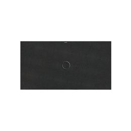 Bette BetteFloor Duschfl&auml;che 5937-790PLUS,T1 150x80cm, Glasur, Mini-Wannentr&auml;ger, Midnight