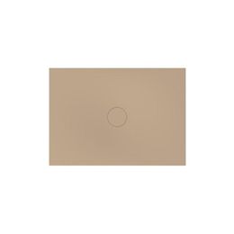 Bette BetteAir Duschfliese 7357-425AE,T2 1400 x 1000 mm, greige, Rechteck, glasierter Titan-Stahl, mit Minimum-T&auml;ger