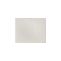 Bette BetteAir Duschfliese 7355-423AE,T2 1200 x 1000 mm, flax, Rechteck, glasierter Titan-Stahl, mit Minimum-T&auml;ger