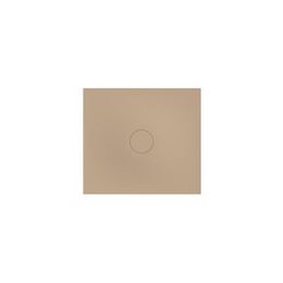 Bette BetteAir Duschfliese 7351-425PLUS,T2 1000 x 900 mm, greige, Rechteck, glasierter Titan-Stahl, mit Minimum-T&auml;ger
