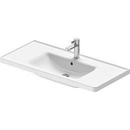 Duravit D-Neo M&ouml;bel-Waschtisch 2367100000 100,5 x 48 cm, mit Hahnloch, mit &Uuml;berlauf, mit Hahnlochbank