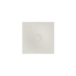 Bette BetteAir Duschfliese 7352-423AE,T2 1000 x 1000 mm, flax, Rechteck, glasierter Titan-Stahl, mit Minimum-T&auml;ger