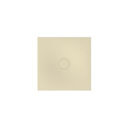 Bette BetteAir Duschfliese 7352-441AE,T2 1000 x 1000 mm, cream, Rechteck, glasierter Titan-Stahl, mit Minimum-T&auml;ger