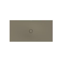 Bette BetteFloor Duschfl&auml;che 5939-404PLUS,T1 150x75cm, Glasur, Mini-Wannentr&auml;ger, graphite