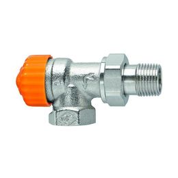 Heimeier Eclipse Thermostat-Ventilunterteil 9113-02.000 Rp 1/2xR 1/2, Eck, mit automatischer Durchflussregelung