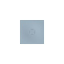 Bette BetteAir Duschfliese 7350-418PLUS 900 x 900 mm, blue satin, Rechteck, glasierter Titan-Stahl