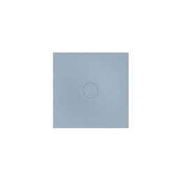 Bette BetteAir Duschfliese 7352-418PLUS 1000 x 1000 mm, blue satin, Rechteck, glasierter Titan-Stahl