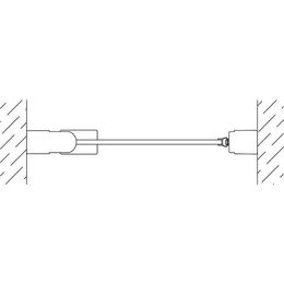 Kermi Raya Schwingt&uuml;r RA1WR08820VPK 88x200cm, Anschlag rechts, ESG klar KermiClean