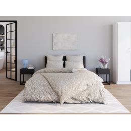 Jockenh&ouml;fer Boxspringbett, B:147cm L:211cm, schwarz, JOCKENH&Ouml;FER GRUPPE, Topper: 100% Polyurethan, Bezug (100% Polyester) abnehmbar und waschbar bis 60o