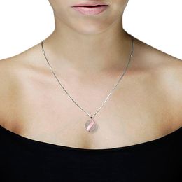 Goldmaid Damen Kette mit Anh&auml;nger, Silber 925 (Sterlingsilber), rosa, Silber 925 (Sterlingsilber), Halsketten