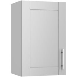 H&auml;ngeschrank KOCHSTATION, B:45cm H:70,4cm T:34,9cm, grau, K&uuml;che, Schr&auml;nke, "KS-Ahus", Breite 45 cm