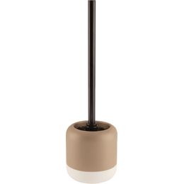 WC-Garnitur Kleine Wolke, B:10cm H:38,6cm L:10cm &Oslash;:10cmtaupe, Reinigungsb&uuml;rsten, "Lunella"