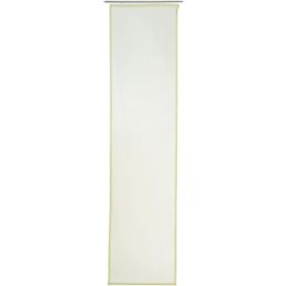G&ouml;zze Schiebegardine G&Ouml;ZZE, B:60cm H:245cm, gr&uuml;n, Voile, Polyester, Wohnzimmer, Gardinen, "Sambia Schiebevorhang", HxB: 245x60, Voil&eacute; Uni, inklusive