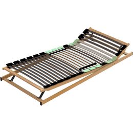 Lattenrost, B:140cm H:8cm L:200cm, beige, Hn8 SCHLAFSYSTEME, Lattenroste, "Condor Zon"