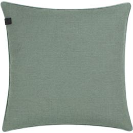 Schöner Wohnen Kollektion Dekokissen, B:45cm L:45cm, grün, SCHÖNER WOHNEN-KOLLEKTION, Baumwolle, Polyester, Dekokissen_Sitzkissen_Kissenhüllen, "Soft", 45x45 cm