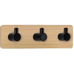 Klebehaken Kleine Wolke, B:18cm H:4,5cm L:3,6cmnatur, Bambus, Haken, "Bamboo Pin Hook Trio"