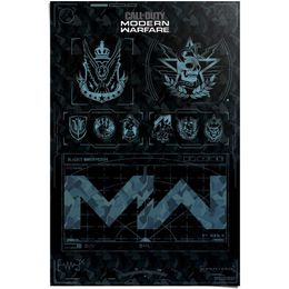 Poster Reinders, B:61cm H:91,5cm, schwarz, Papier, Küche, Bilder, "Call of Duty Modern Warfare Game"