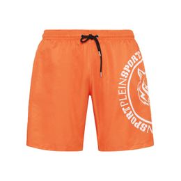 Plein Sport Herren Badehose "Carbon Tiger"20, orange, Gr. S, Obermaterial: 100% Polyester, Badehosen