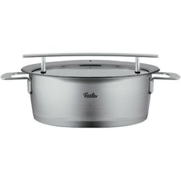Fissler Bratentopf "Phi Collection", 3,9 l + Ø 24cm + Höhe 13,5cm, silber, Töpfe, cookstar Allherdboden; Edelstahl 18/10; Made in Germany