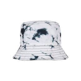 Trucker Cap Flexfit "Flexfit Accessoires Batik Dye Reversible Bucket Hat", Damen, Gr. onesize, schwarz, wei&szlig;, 100% Polyester, Caps