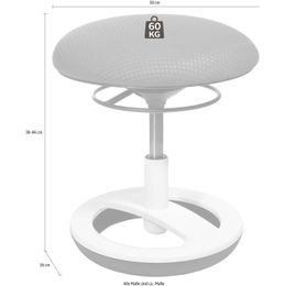B&uuml;rostuhl Topstar, orange, St&uuml;hle, "Sitness Bobby weiss"