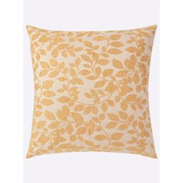Kissenh&uuml;lle, B:40cm L:60cm, braun, Kunstfaser, 57% Polyester, 43% Polyacryl, Kissenbez&uuml;ge